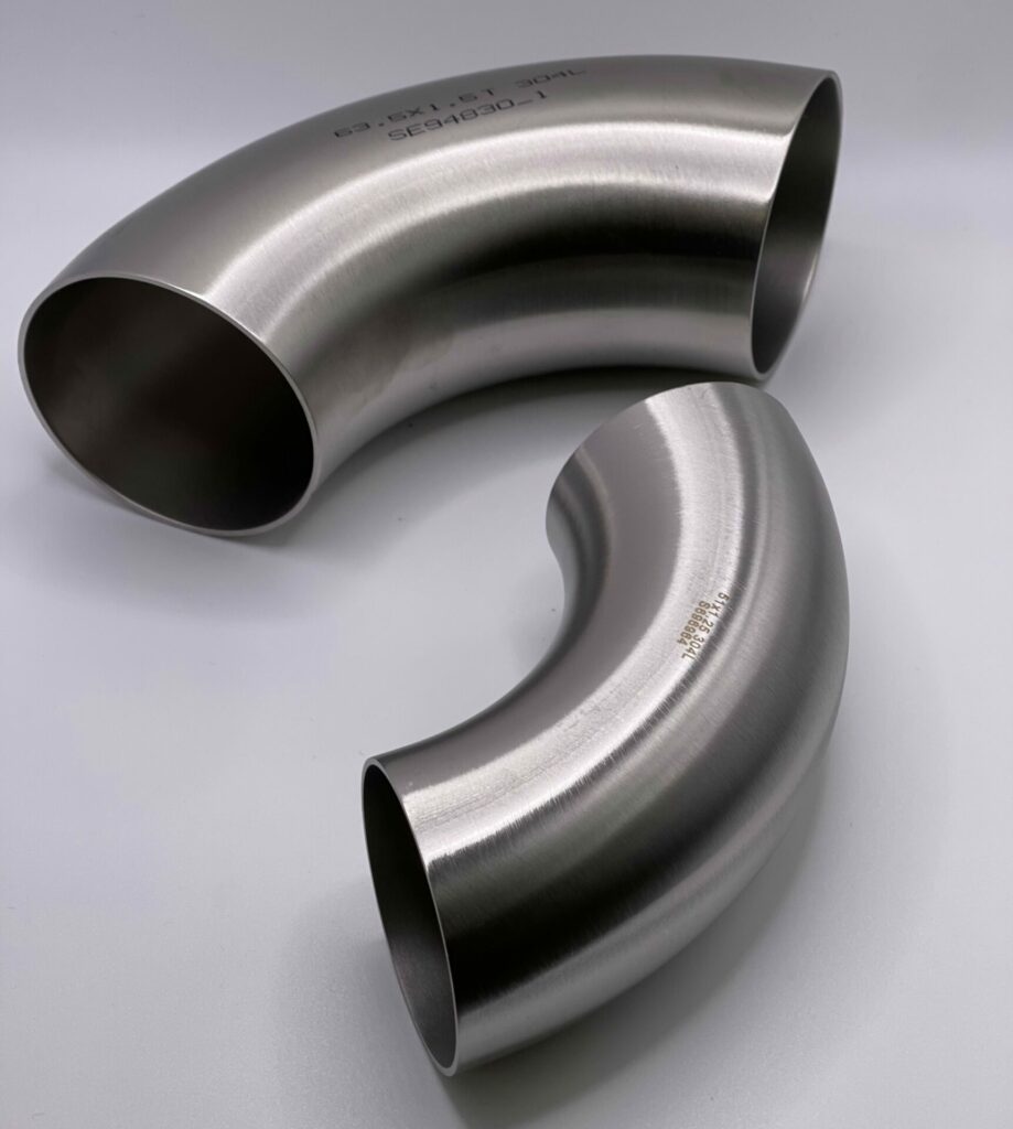 Coude inox 304L Ø76mm – Distri Soudure