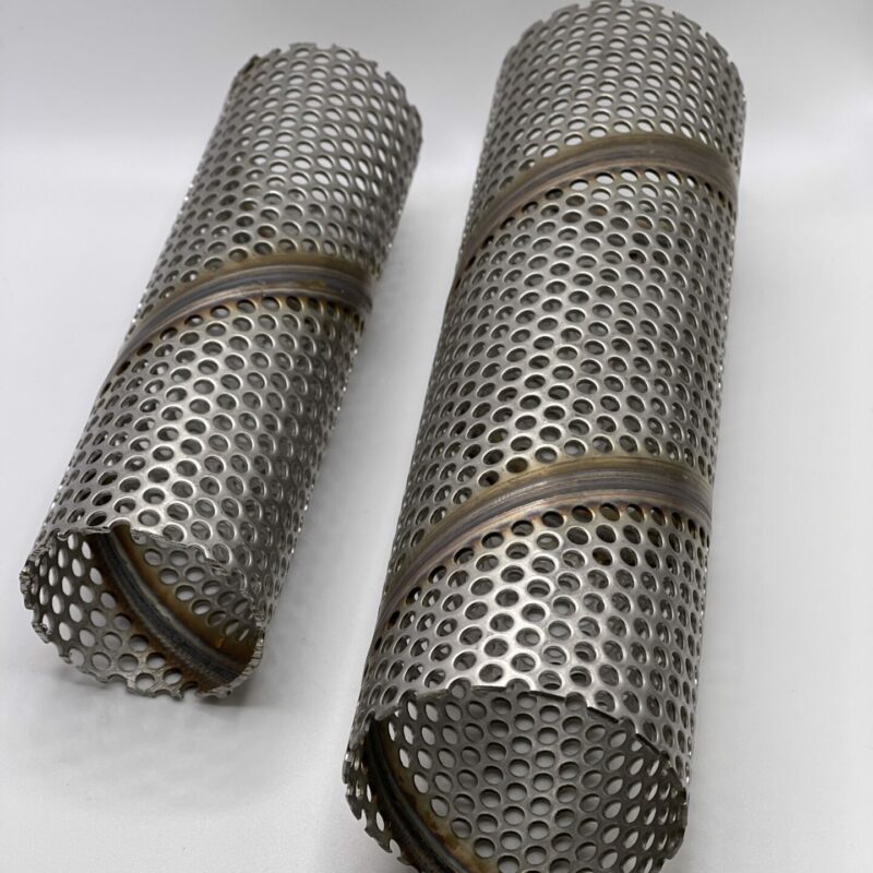 Tube Perforé Inox Ø63,5mm – Prix pour 40CM – Distri Soudure